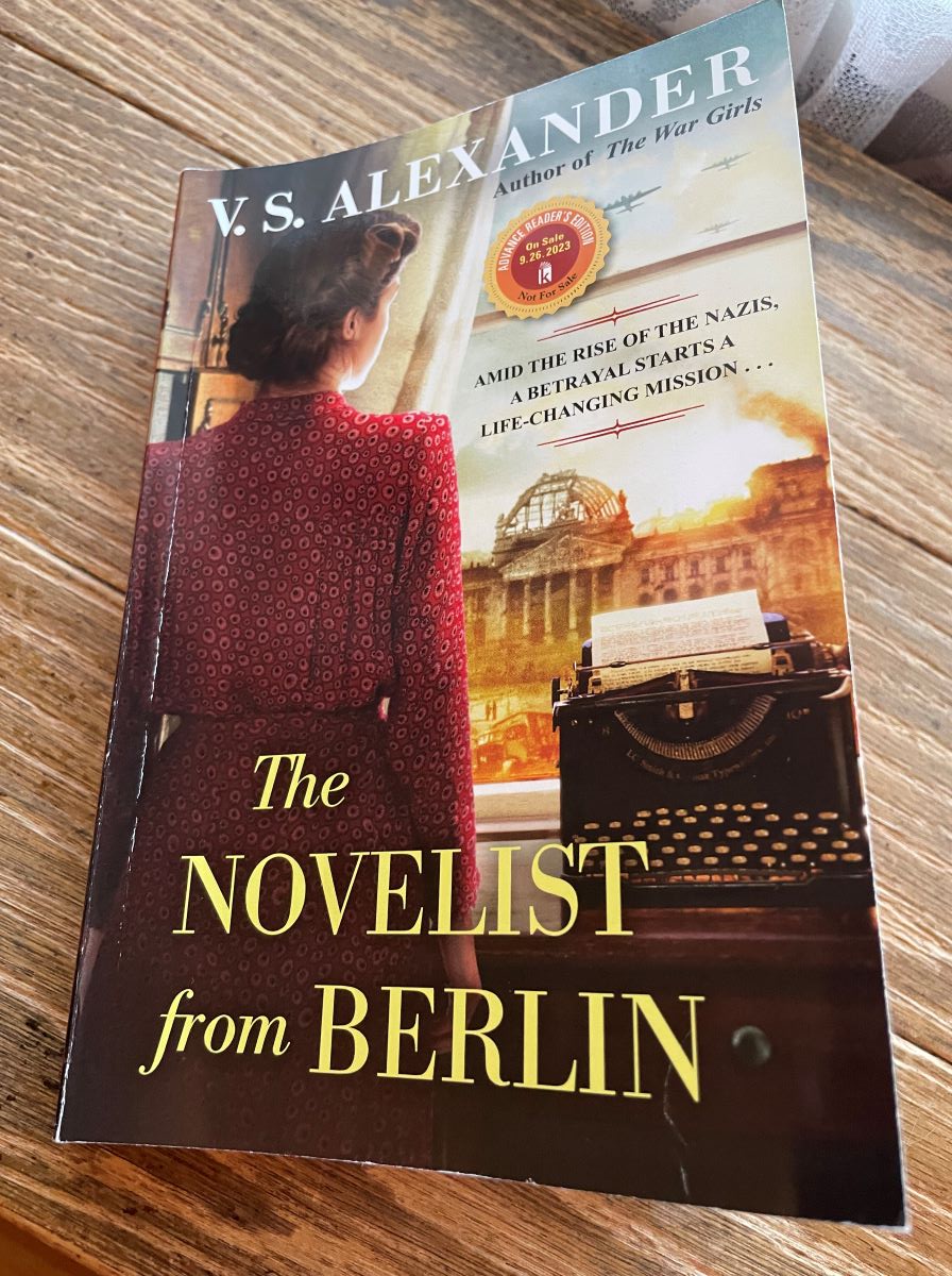 Book Review: The Novelist from Berlin by V.S. Alexander – Sarah Can't ...