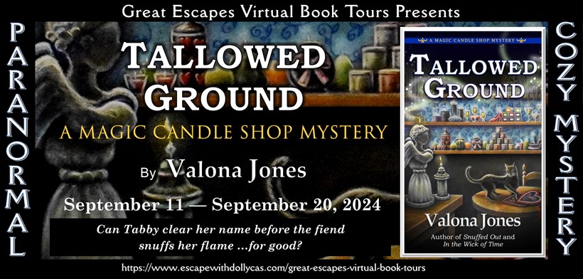 Virtual Book Tour & Book Review: Tallowed Ground: A Magic Candle Shop ...