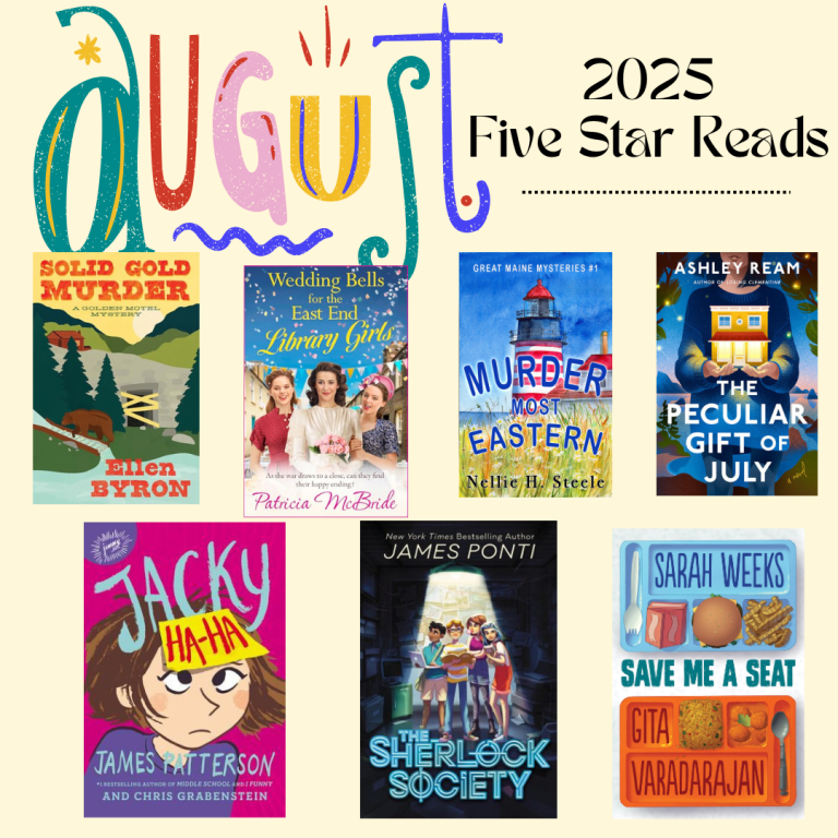 🌟August 2025 5 Star Reads & Reading Challenge Update